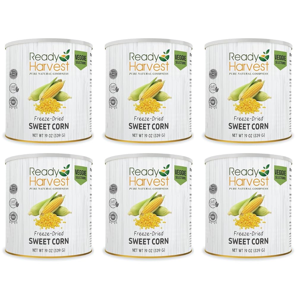 Amazon.com : Ready Harvest Freeze-Dried Corn Sweet Corn Canned Corn ...