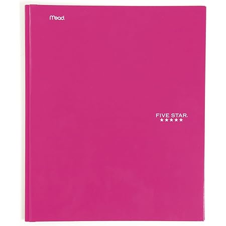 Amazon.com : Five Star Pocket Folders - Portfolio with Prong Fasteners ...