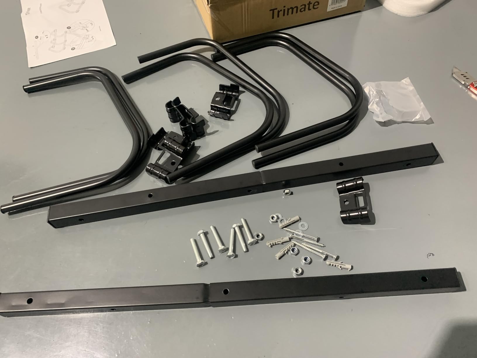 $11/mo - Finance Trimate Bike Stand, 4 Bikes Rack Garage, 2.4" Width ...