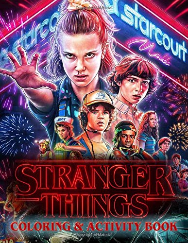 Buy Stranger Things Coloring and Activity Book: JUMBO Coloring pages ...