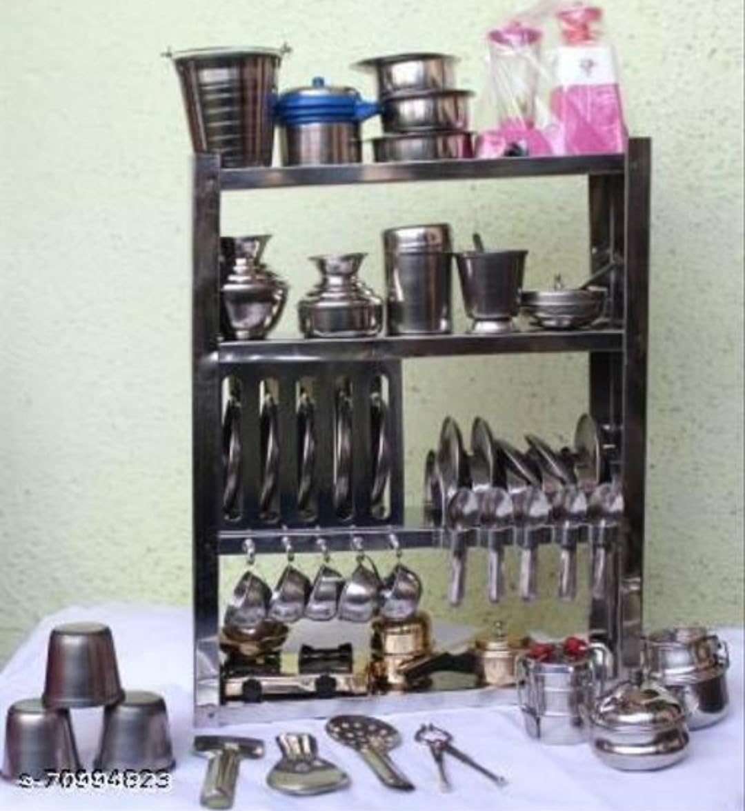 Buy Miniature Kitchen Set,Kitchen Set for Girls|Real Cooking Kit for ...