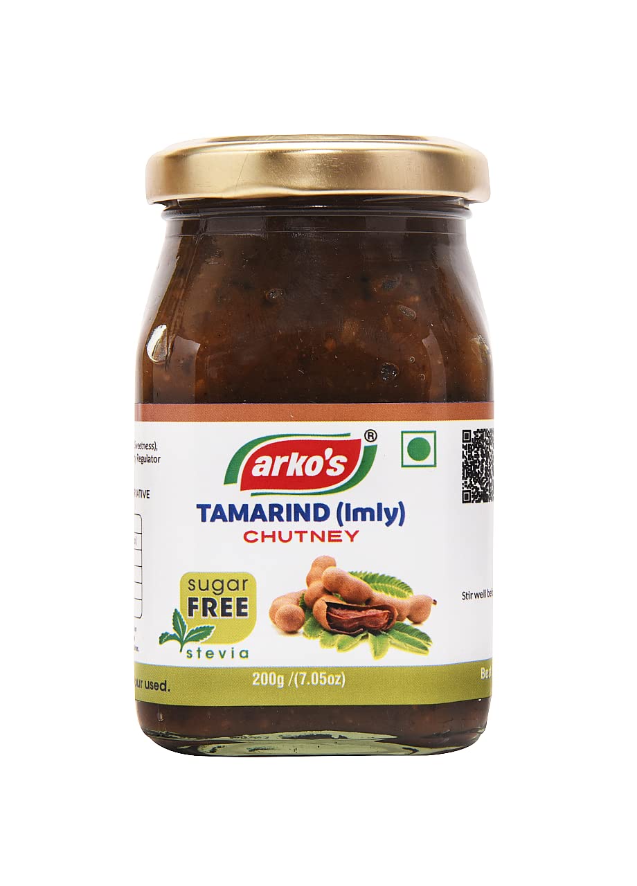 Arkos Homemade Sugar free Tamarind Pickle 200gm |Indian Traditional Hot ...