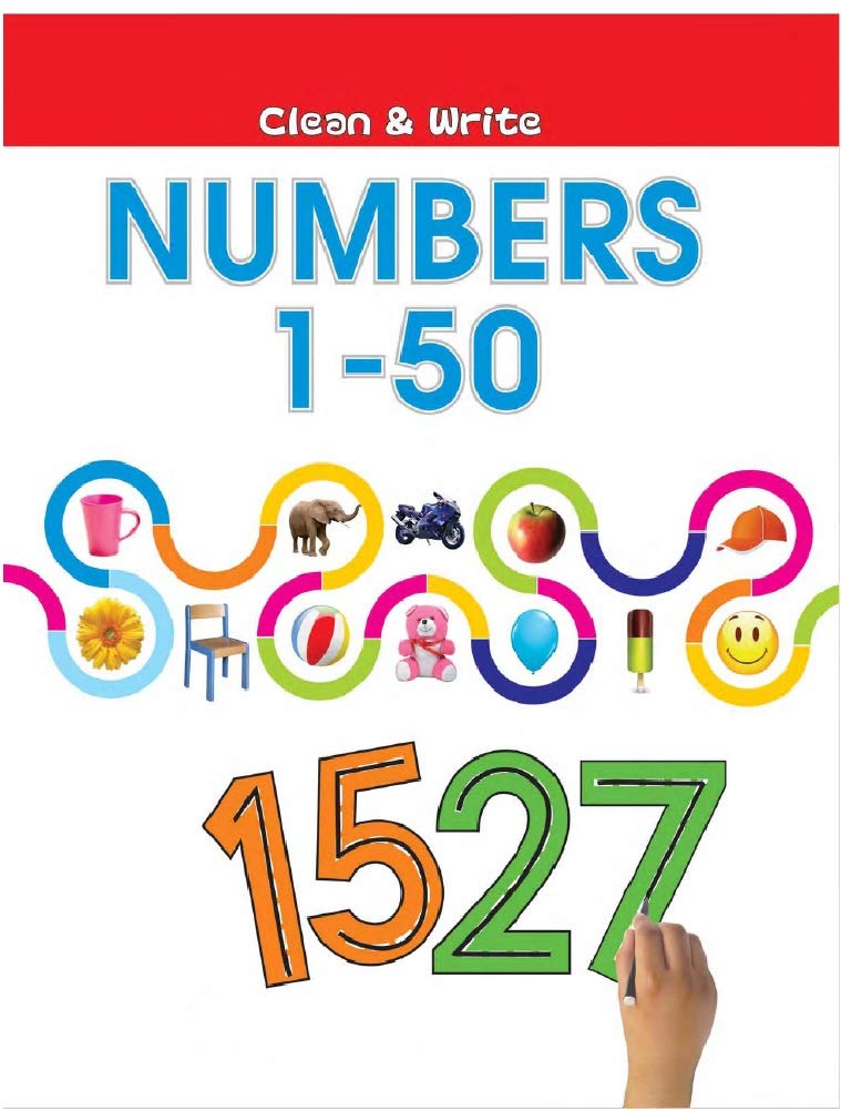 Buy Clean And Write Numbers 1-50: Practicing Tracing Numbers 1-50 ...