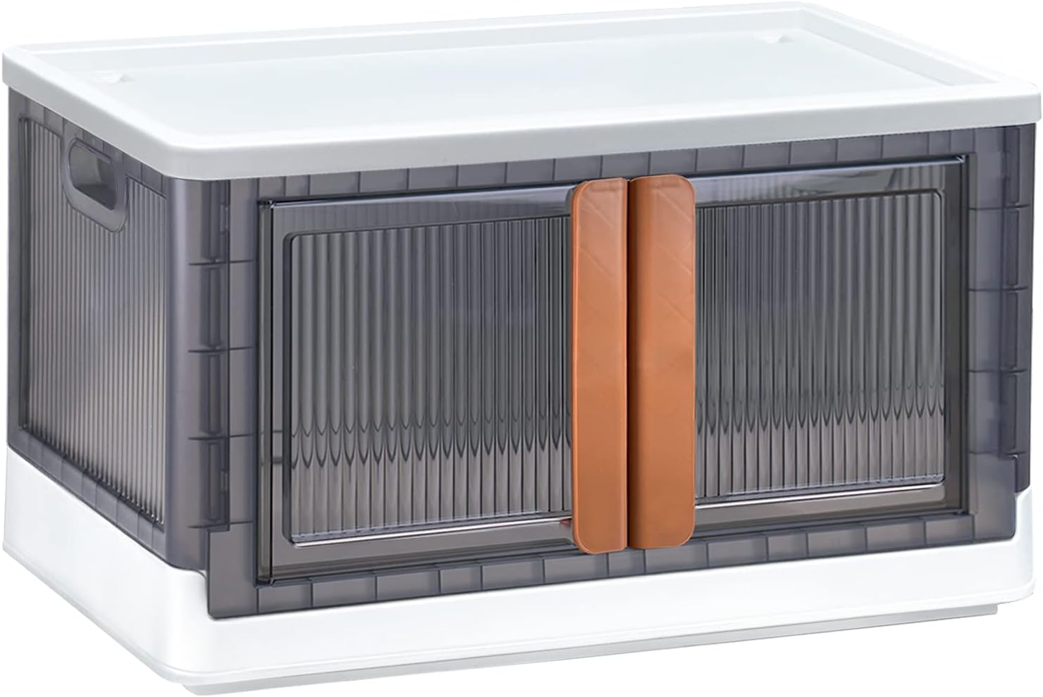 LINYAPRY Stackable Storage Bins with Lids, 19 Gal Collapsible Closet ...