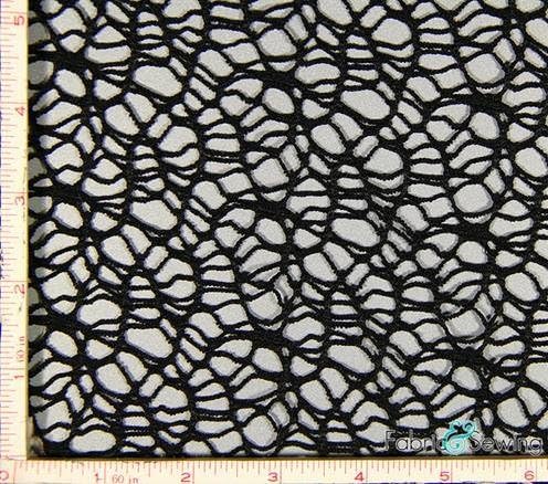 Amazon.com: Black Spider Mesh Fabric 2 Way Stretch Polyester 8 Oz 58-60"