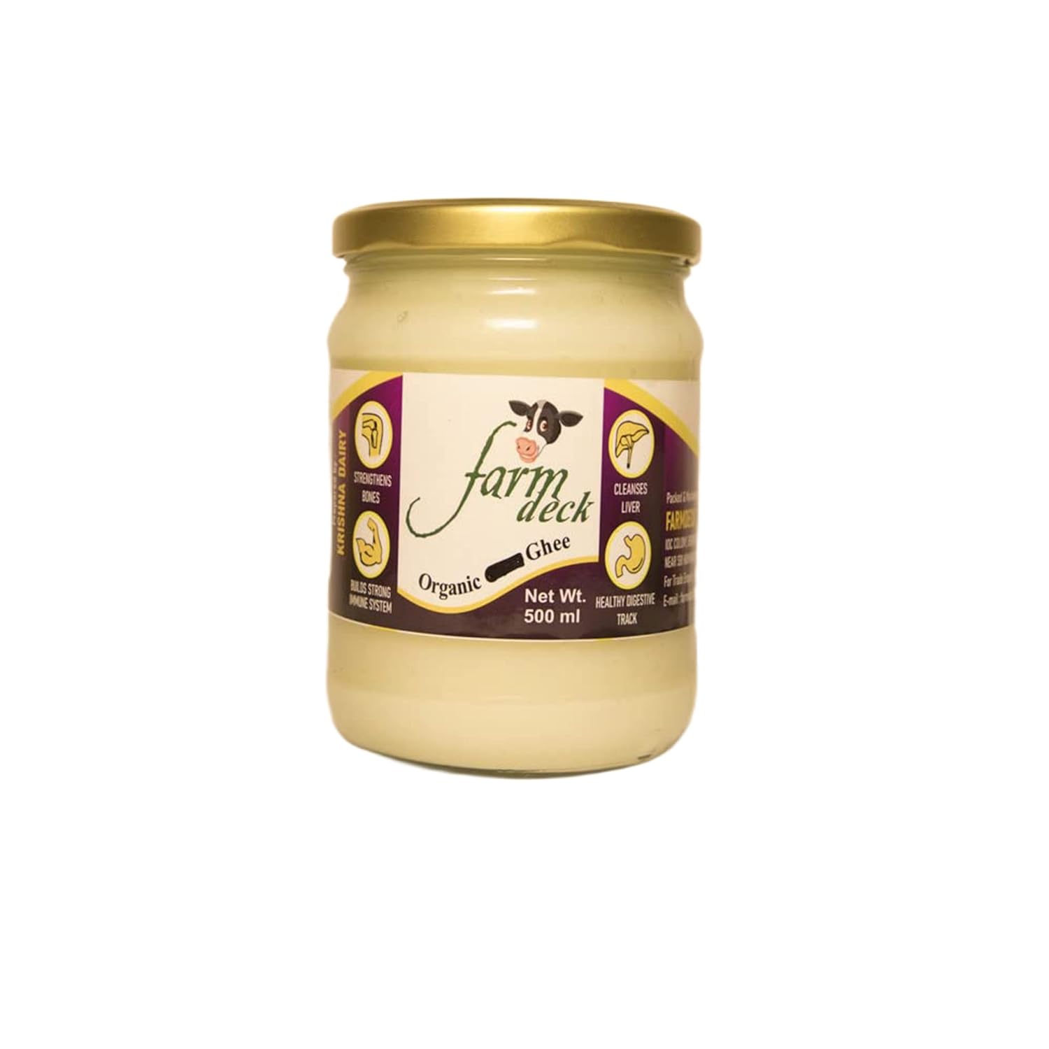 Farm deck Cow Ghee| Cow Ghee | Pure Cow Ghee | Danedar Cow Ghee | Desi ...