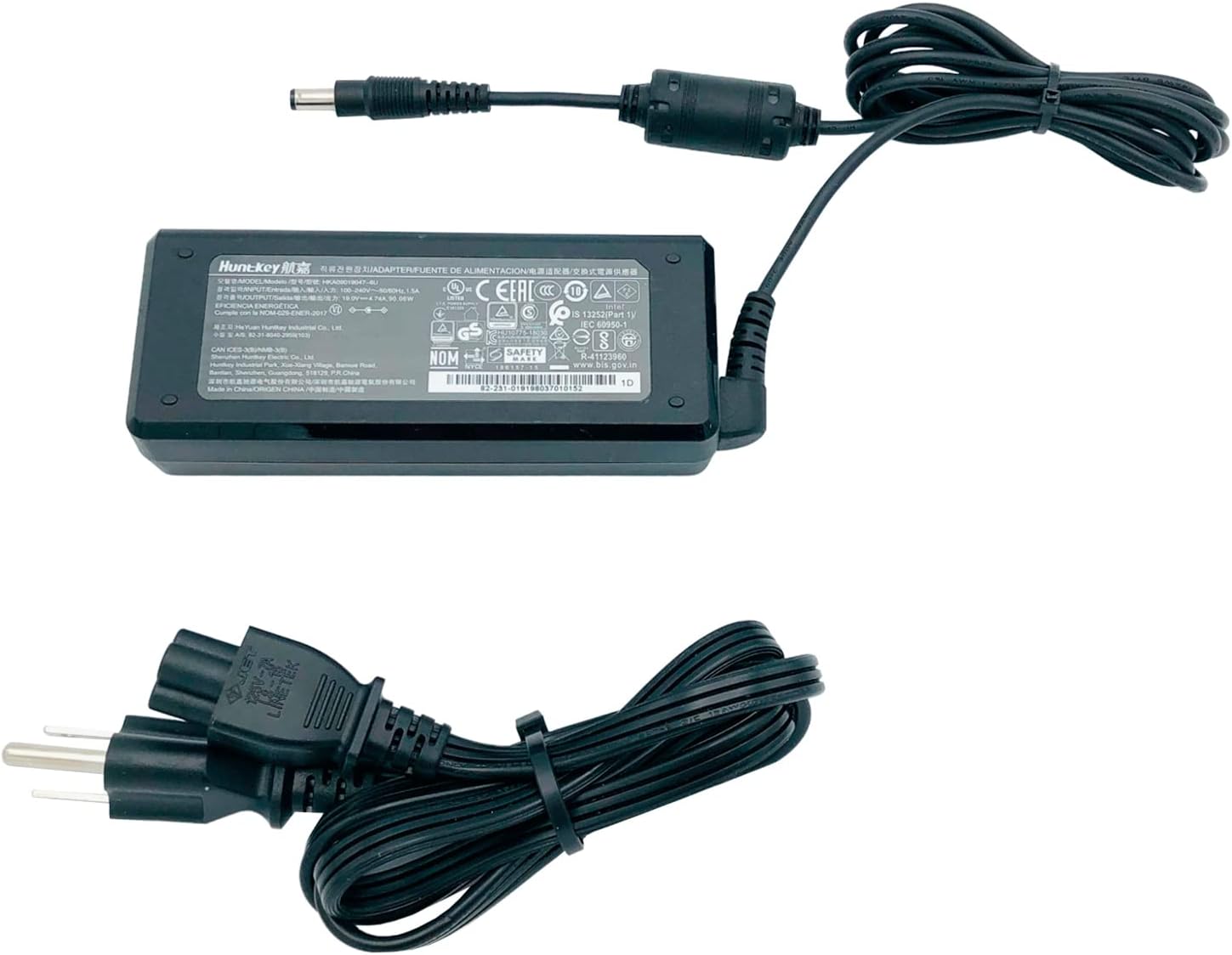 Amazon.com: Huntkey HKA09019047-6U 90W AC Adapter 19v 4.74A Power ...