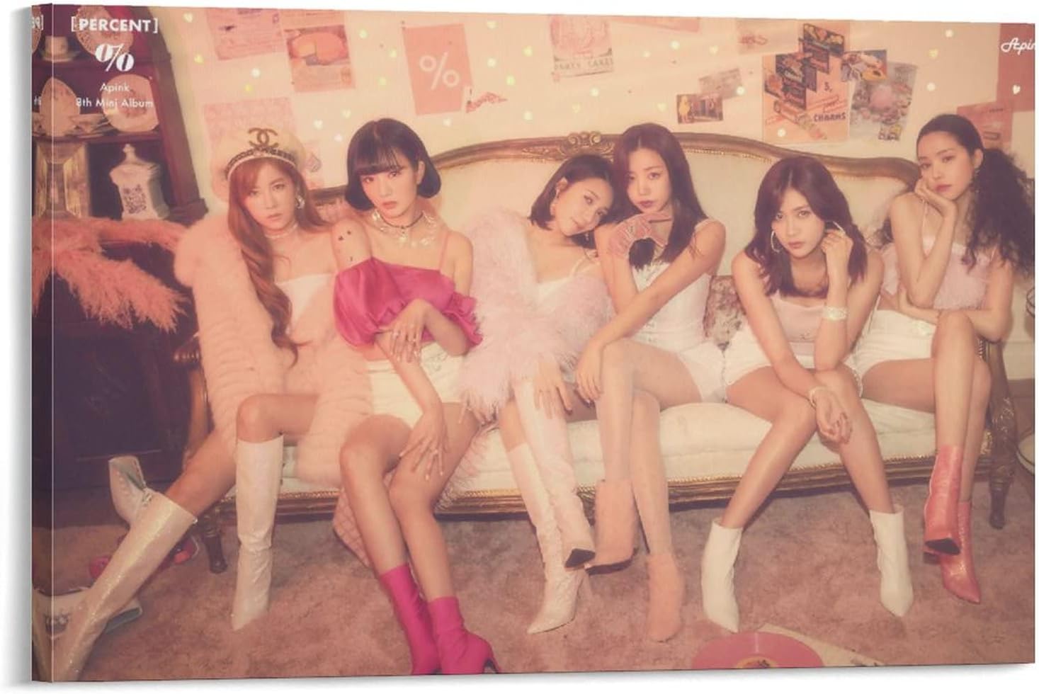 Apink Percent Eung Eung Ver.1 Canvas Art Poster Philippines | Ubuy