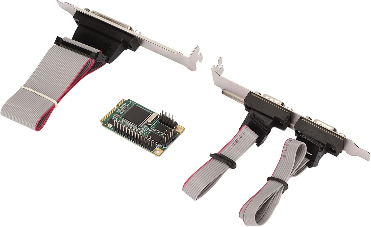 Amazon.com: Mini PCIE Serial Parallel Expansion Card, Mini PCIE Serial ...