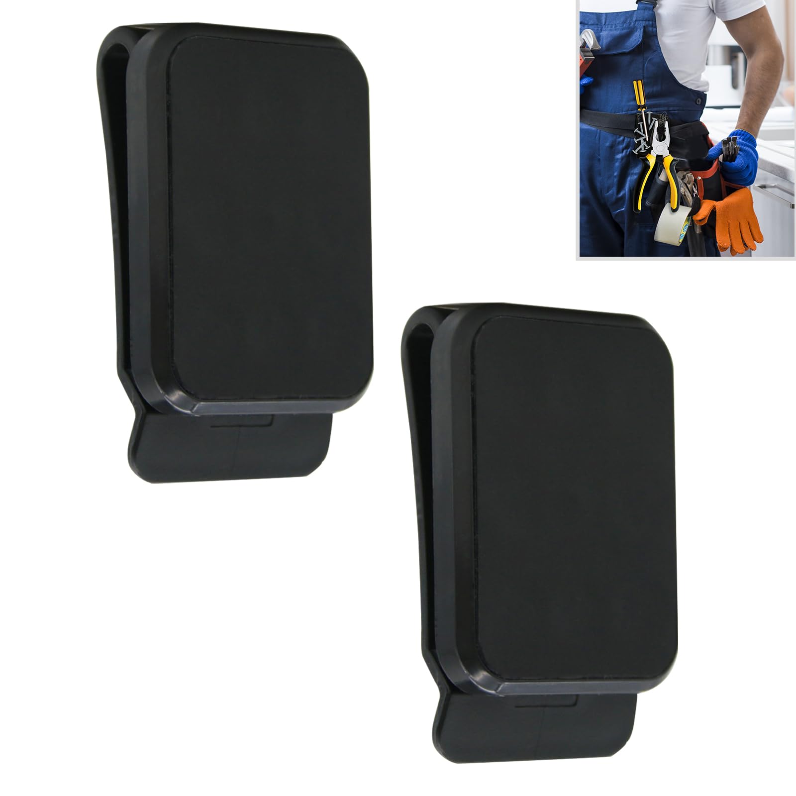 WUYUNTAI Magnetic Tool Holder, Magnetic Belt Clip Heavy Duty Tool Belts ...
