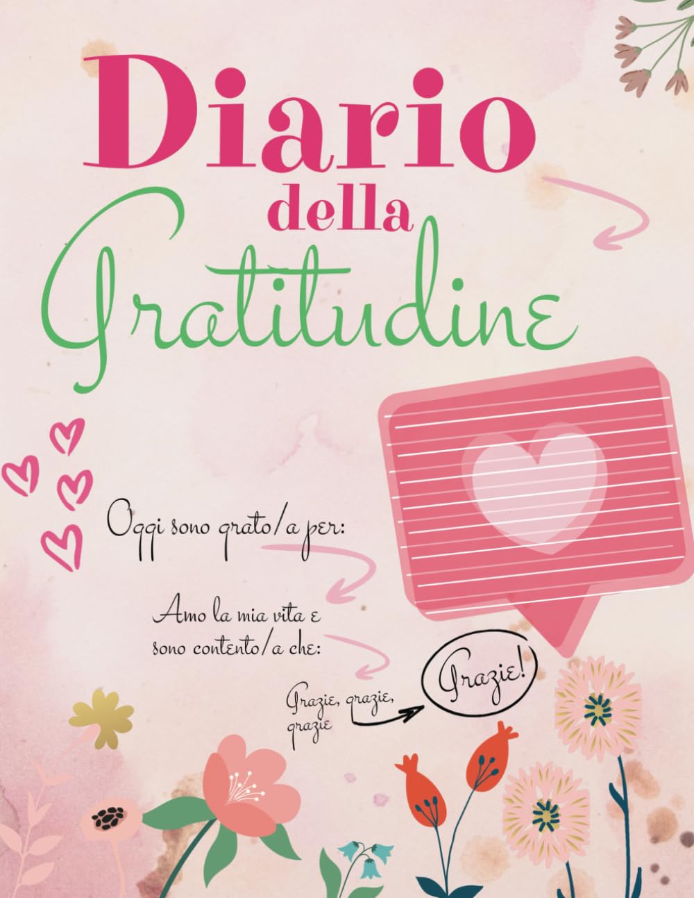 Amazon.com: Diario della Gratitudine: La Mappa del Ringraziamento - Con ...