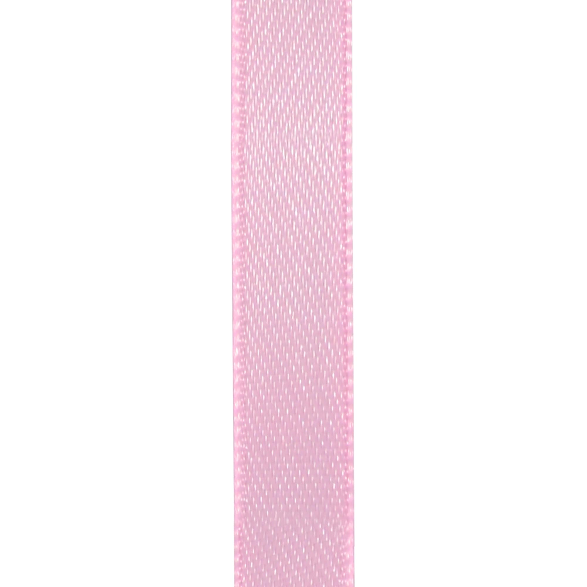 Snapklik.com : Double Face Pink Satin Ribbon 1 Inch X 50 Yards ...