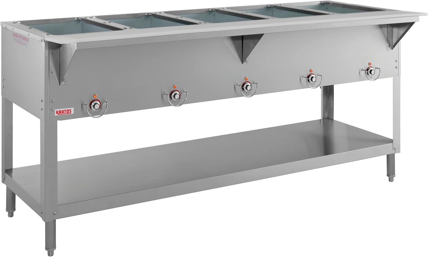 Amazon.com: Kratos 28W-113 NSF Commercial Electric Steam Table/Hot Food ...