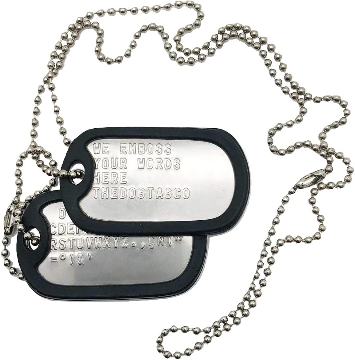 Personalized Military Dog Tags With Silencers Custom Authentic personalized-military-dog-tags-with-silencers-custom-authentic