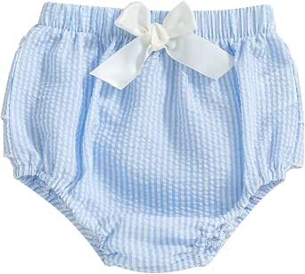 Amazon.com: Newborn Infant Baby Girl Ruffle Diaper Covers Bloomers ...