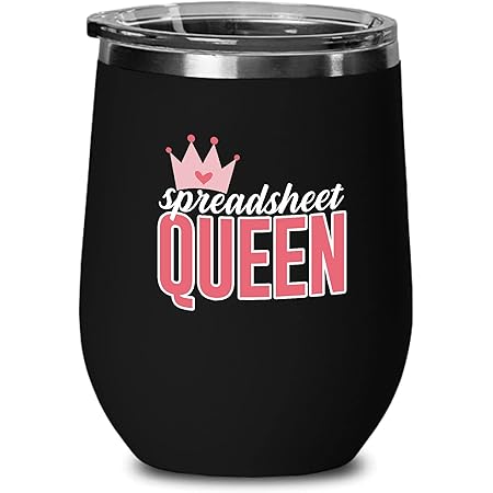 Amazon.com: Accountant Coffee Mug 15 oz, Spreadsheet Queen Funny Data ...