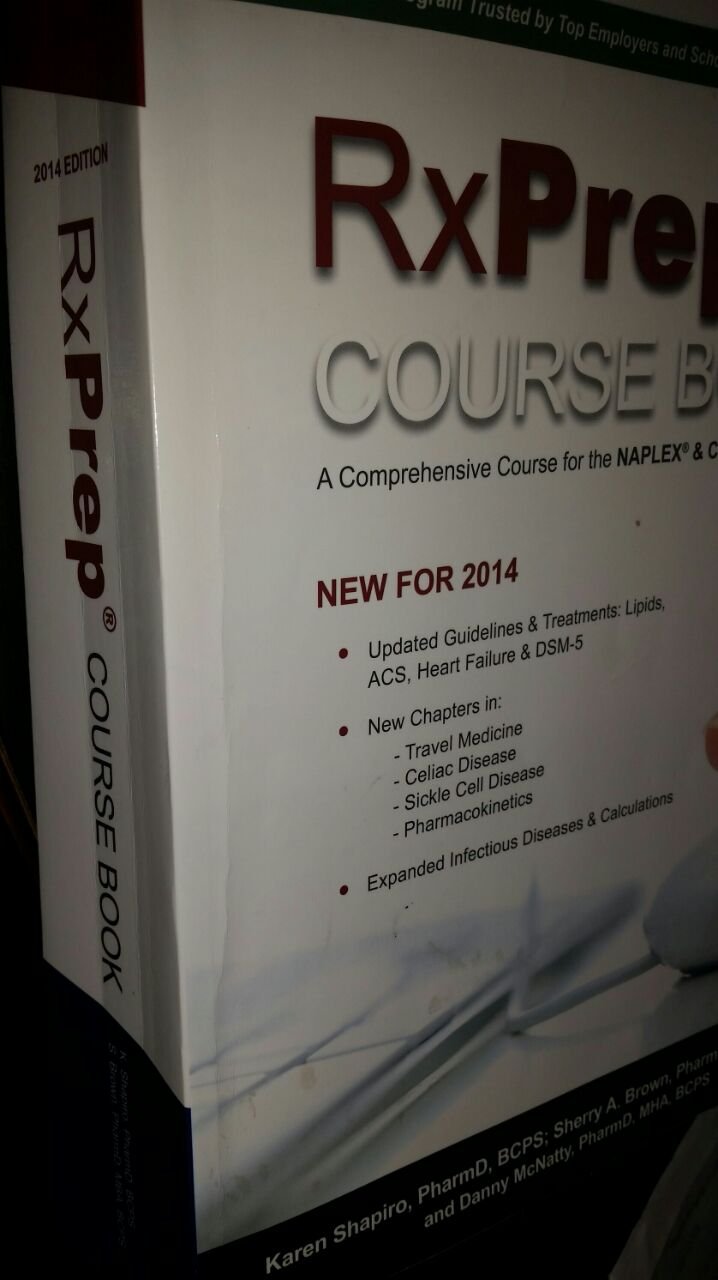 Amazon.com: RxPrep Course Book A Comprehensive Course for the NAPLEX ...