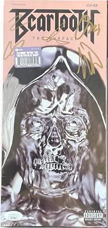 Beartooth Band Signed Autographed CD Box The Surface Caleb Shomo +4 W/CD JSA at Amazon's ...