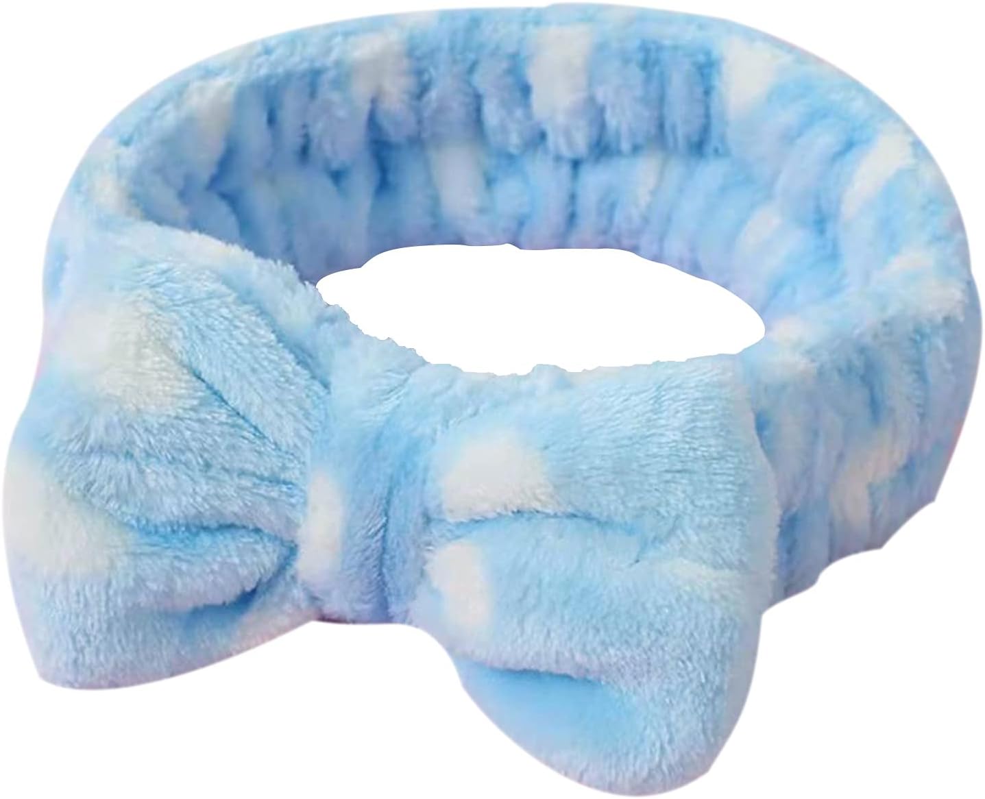 Amazon.com : yeeyzz1 Pack SPA Headband,Blue Make Makeup Headband,Soft ...