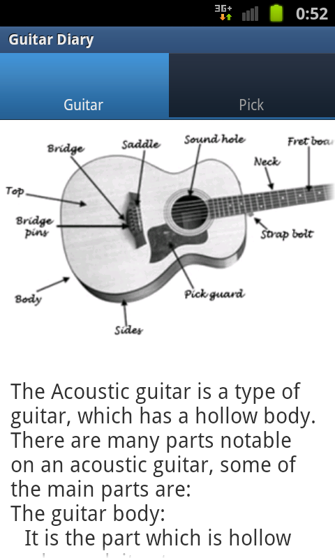 Guitar Diary - App on Amazon Appstore