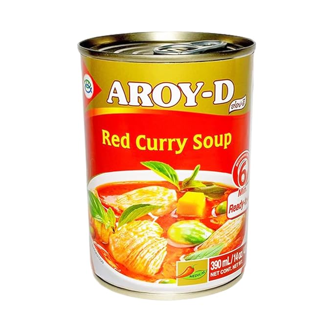 Amazon.com : Aroy-D Red Curry Soup - 14 Fl.oz/390ml (Pack of 1 ...
