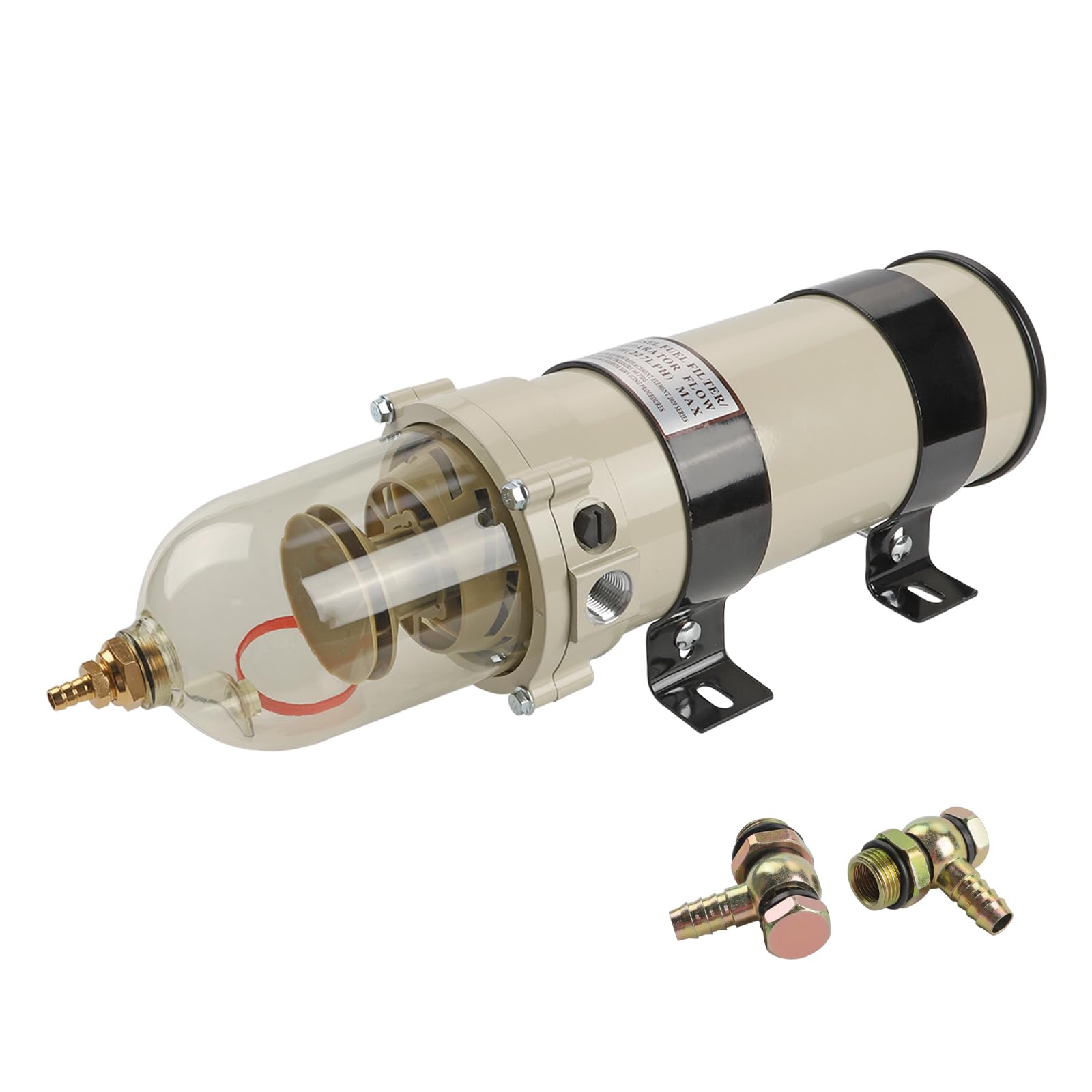 Buy Diesel Fuel Filter Water Separator 30 Micron Element Marine Boat ...