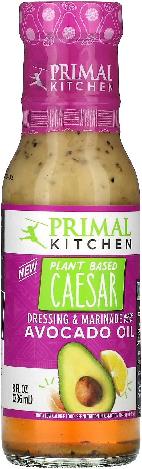Amazon.com : Primal Kitchen Plant-Based Caesar Dressing & Marinade , 8 ...