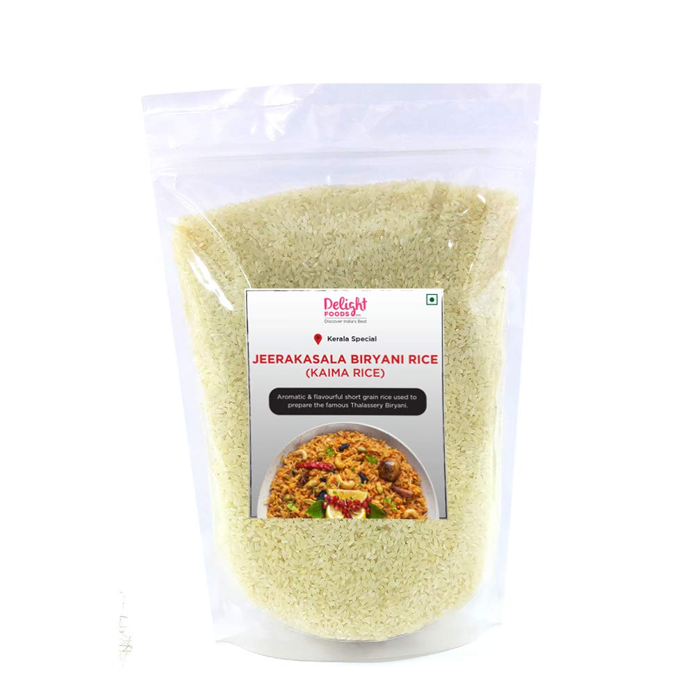 Delight Foods Jeerakasala Rice Biryani Rice Kerala 2Kg | Jeerakasala ...