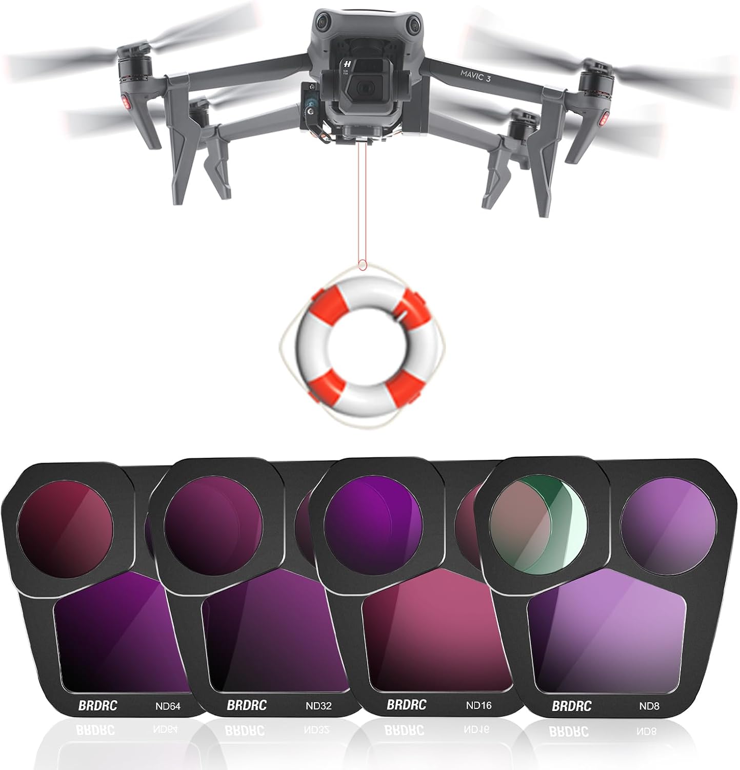Amazon.com: BRDRC Airdrop System for DJI Mavic 3 Pro, Release and Drop ...