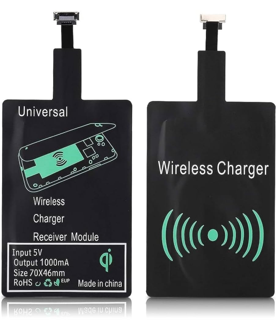 Qi Standard Wireless Charging Receiver for Android Devices/Micro USB ...
