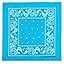 Amazon.com: L&M LM 12Pcs Bandanas 100% Cotton Paisley Print Head Wrap ...