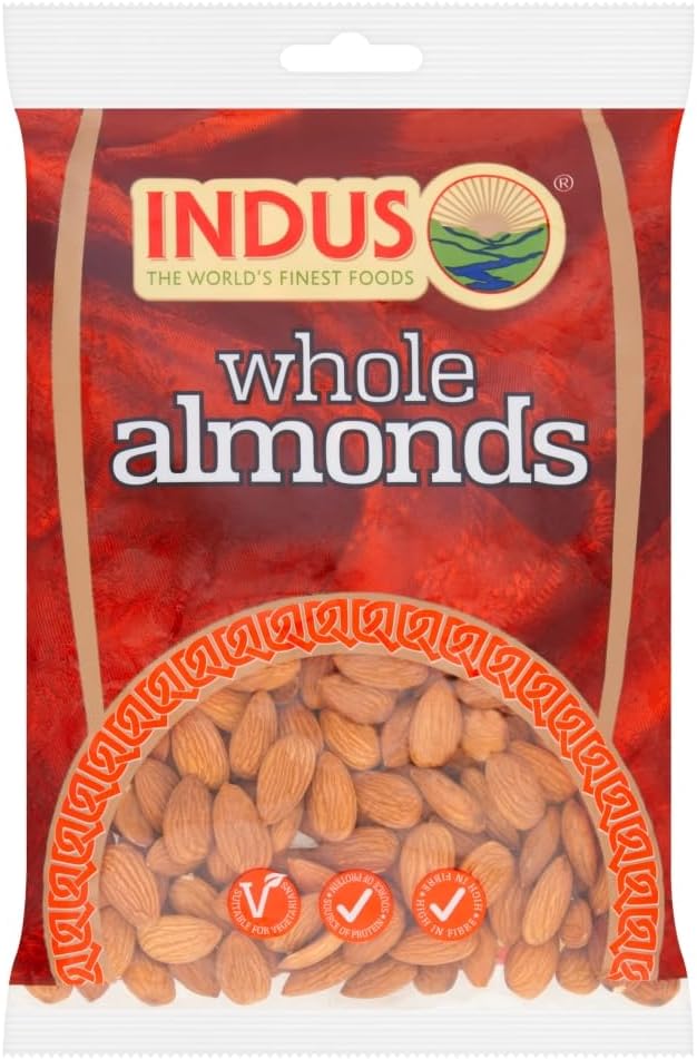 Indus Whole Almonds, 500g : Amazon.co.uk: Grocery