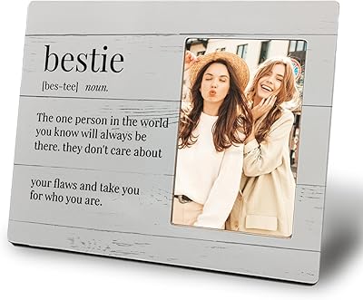Amazon.com - Friends Picture Frame With Stand, Besties Photo Frame ...