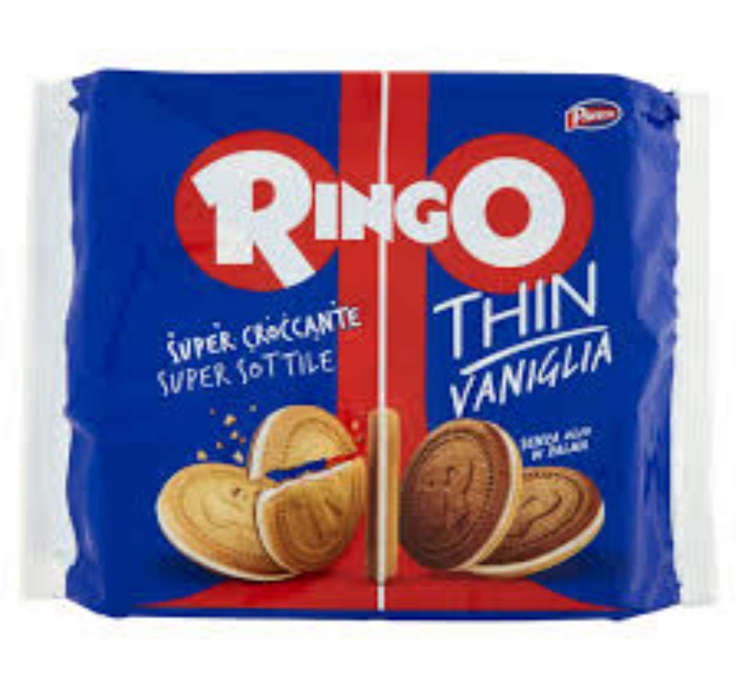 Pavesi Ringo – Galletas finas de vainilla (6 porciones, 8.25oz, 4 ...