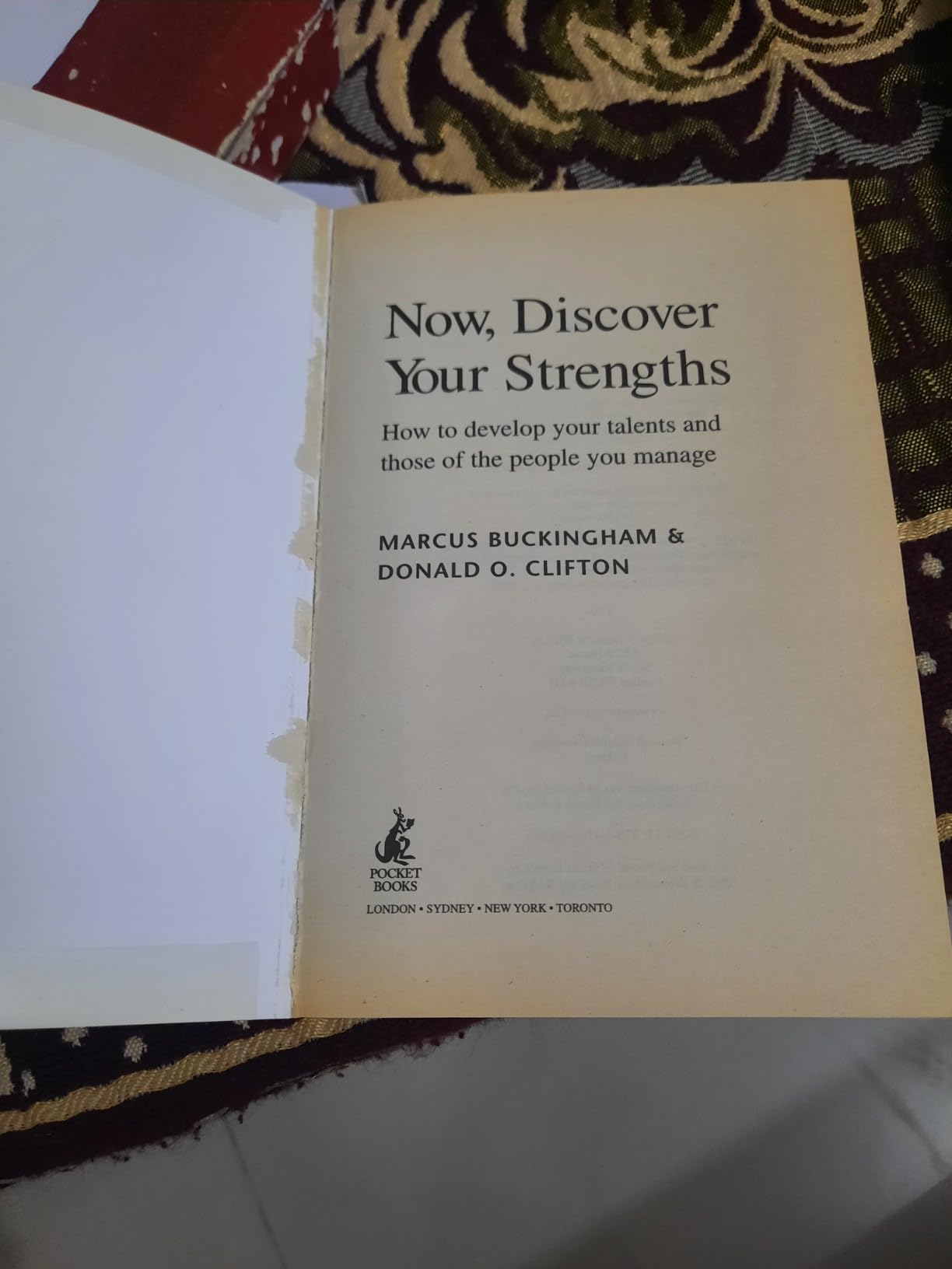 Buy Now, Discover your Strengths: How to Develop your Talents and those ...