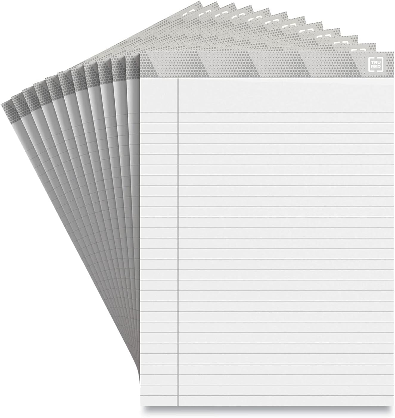 Amazon.com : TRU RED TR57367 Notepads, 8.5-Inch x 11.75-Inch, Wide ...