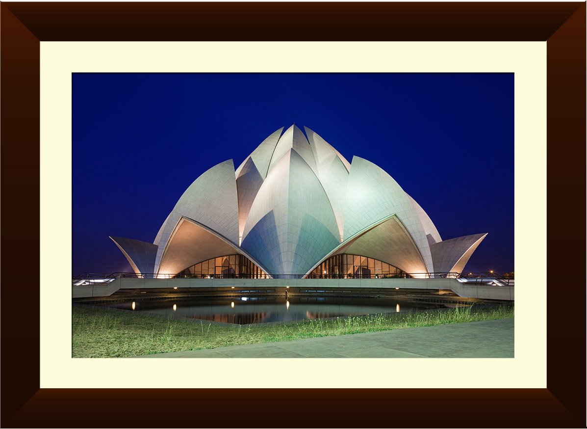 Lotus Temple Painting