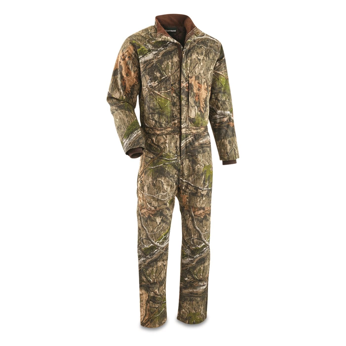Snapklik.com : HUNTRITE Mens Long Sleeve Camo Hunting Coveralls