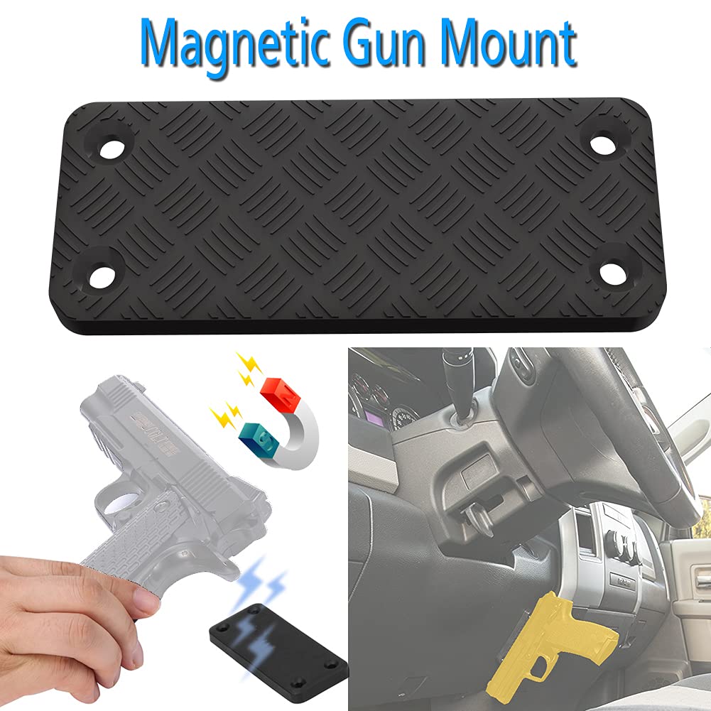 Snapklik.com : 4Pack Gun Magnet Mount, 50 Lbs Magnetic Gun Holder For ...
