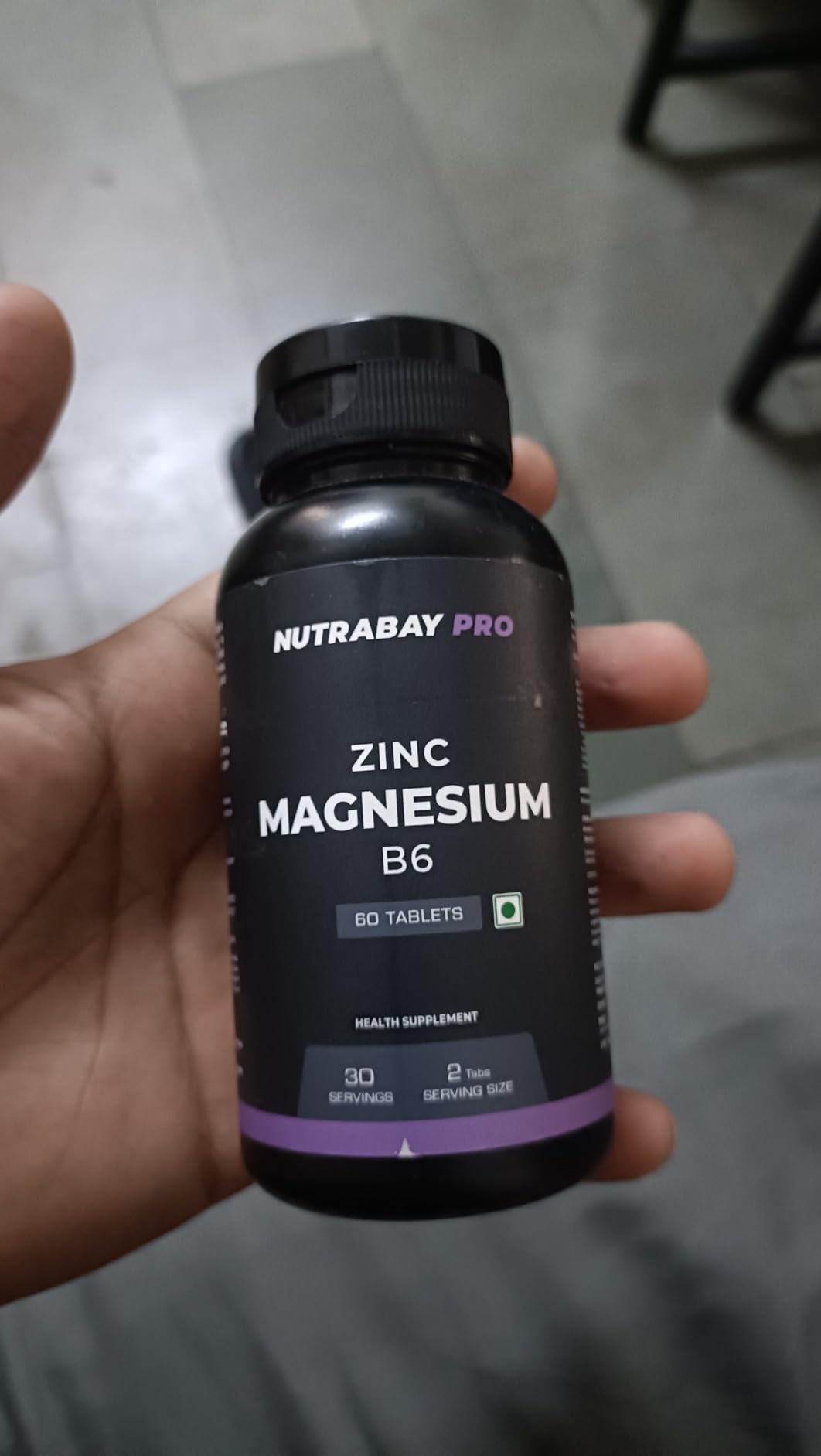 Nutrabay Pro Zinc Magnesium (ZMA) with 100% RDA of Zinc, Magnesium ...