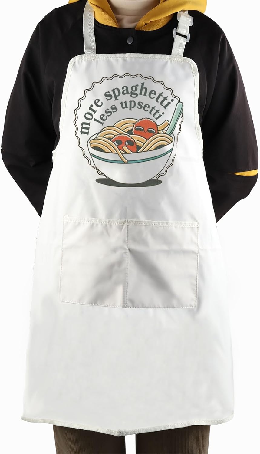 Amazon.com: WCGXKO Pasta Gift Spaghetti Lover Gift Italian Pasta Apron ...