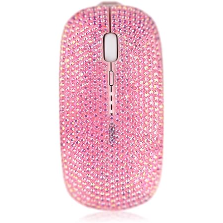 Amazon.com: SA@ Luxury Bling Rechargeable Wireless Mouse with Austrian ...