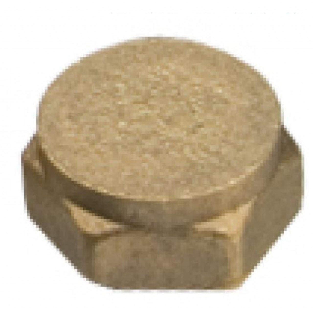 1/4" Brass Threaded Cap - Pack of 2 : Amazon.co.uk: Business, Industry ...