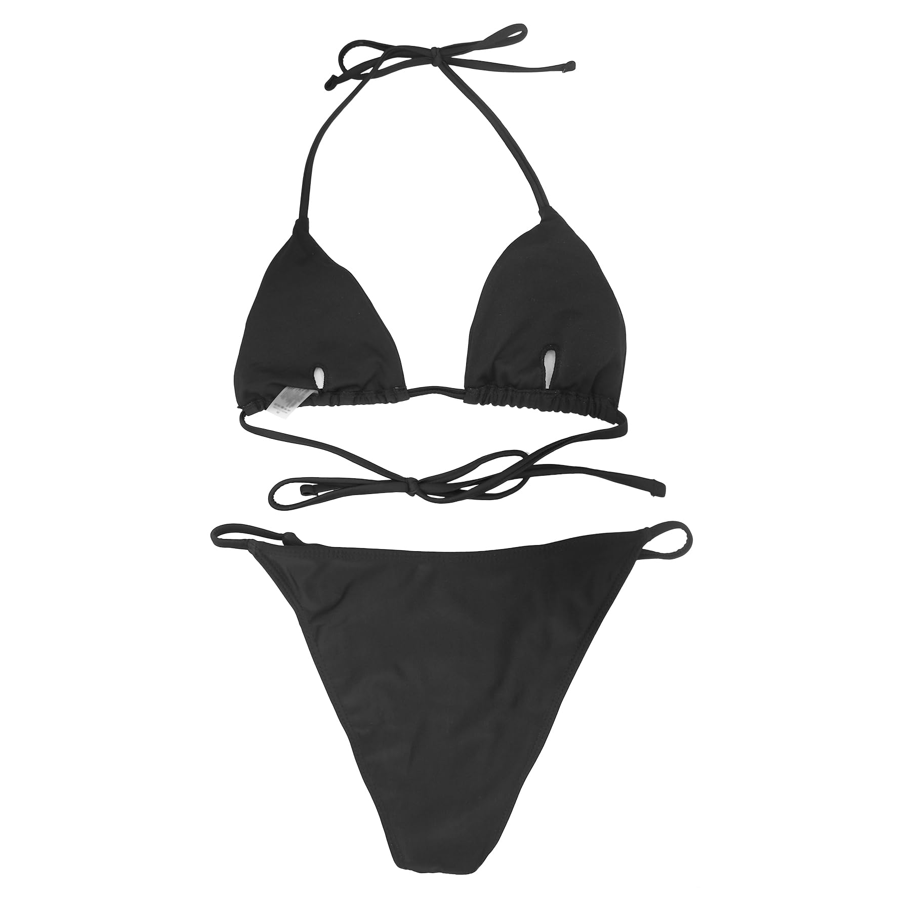 Snapklik.com : Women Shiny Rhinestone Skull Gothic Bikini 2 Piece Sexy ...