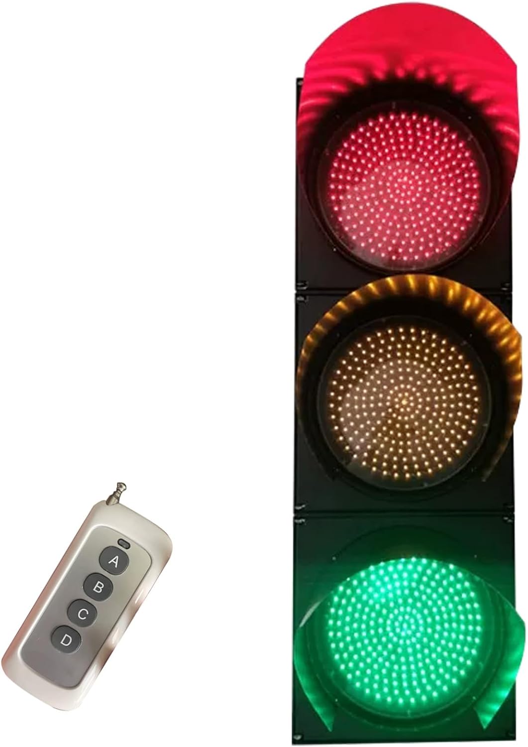 Amazon.com: KJLYLPP 200mm (8 Inch) LED Traffic Stop Light, Red/Yellow ...
