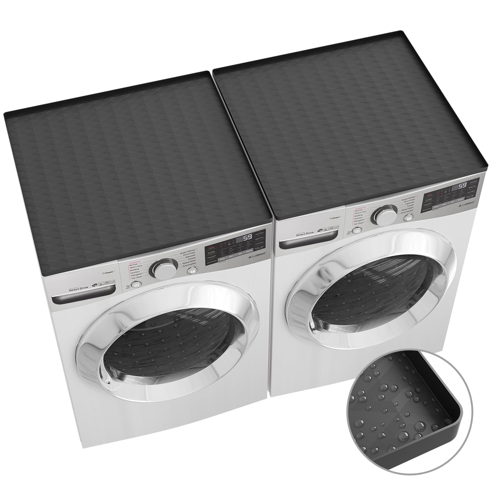 Amazon.com: Kawaiita 27'' x 27'' Washer and Dryer Covers for the Top ...