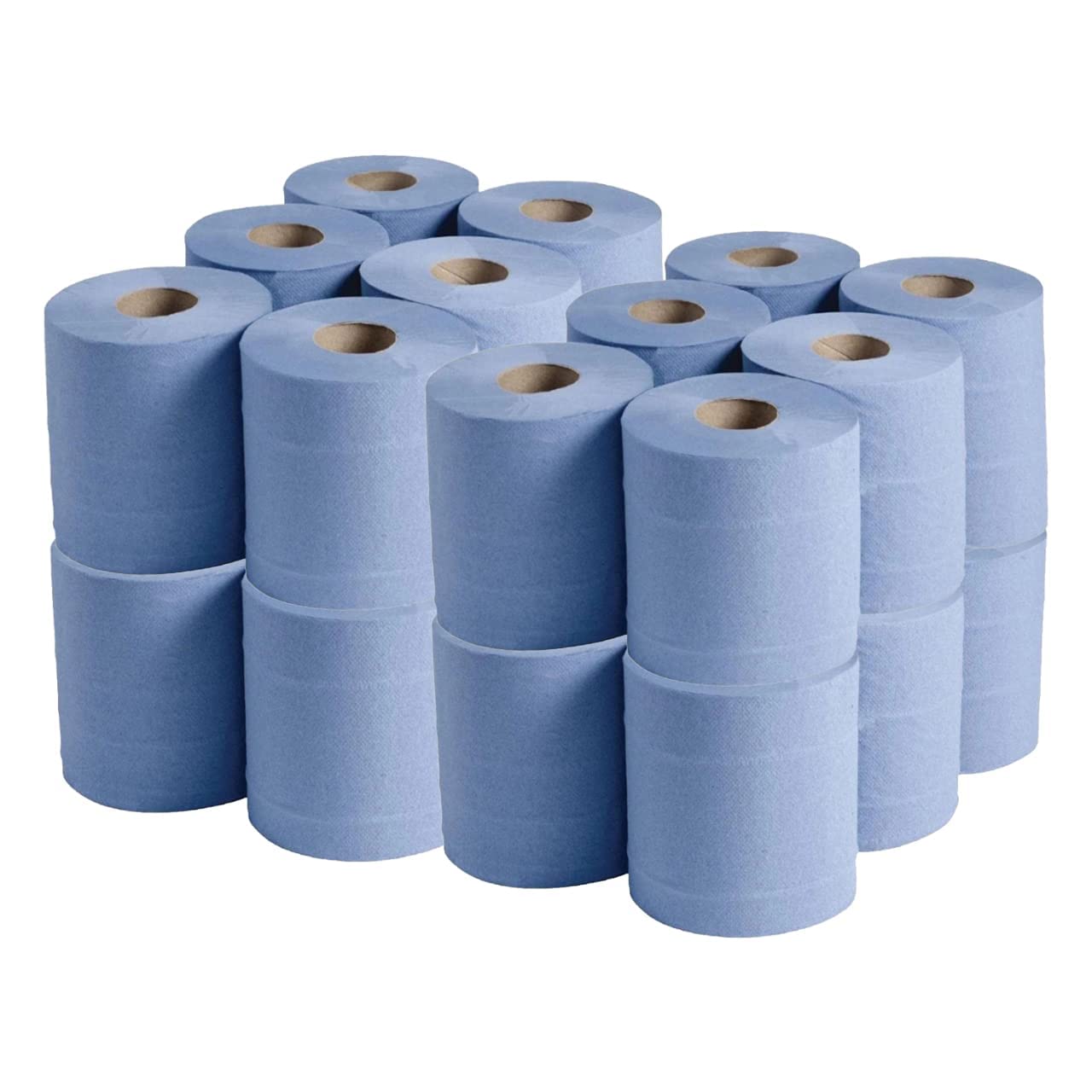 Super Quality Centrefeed Blue Roll - 2 Ply Embossed Blue Paper Towel ...