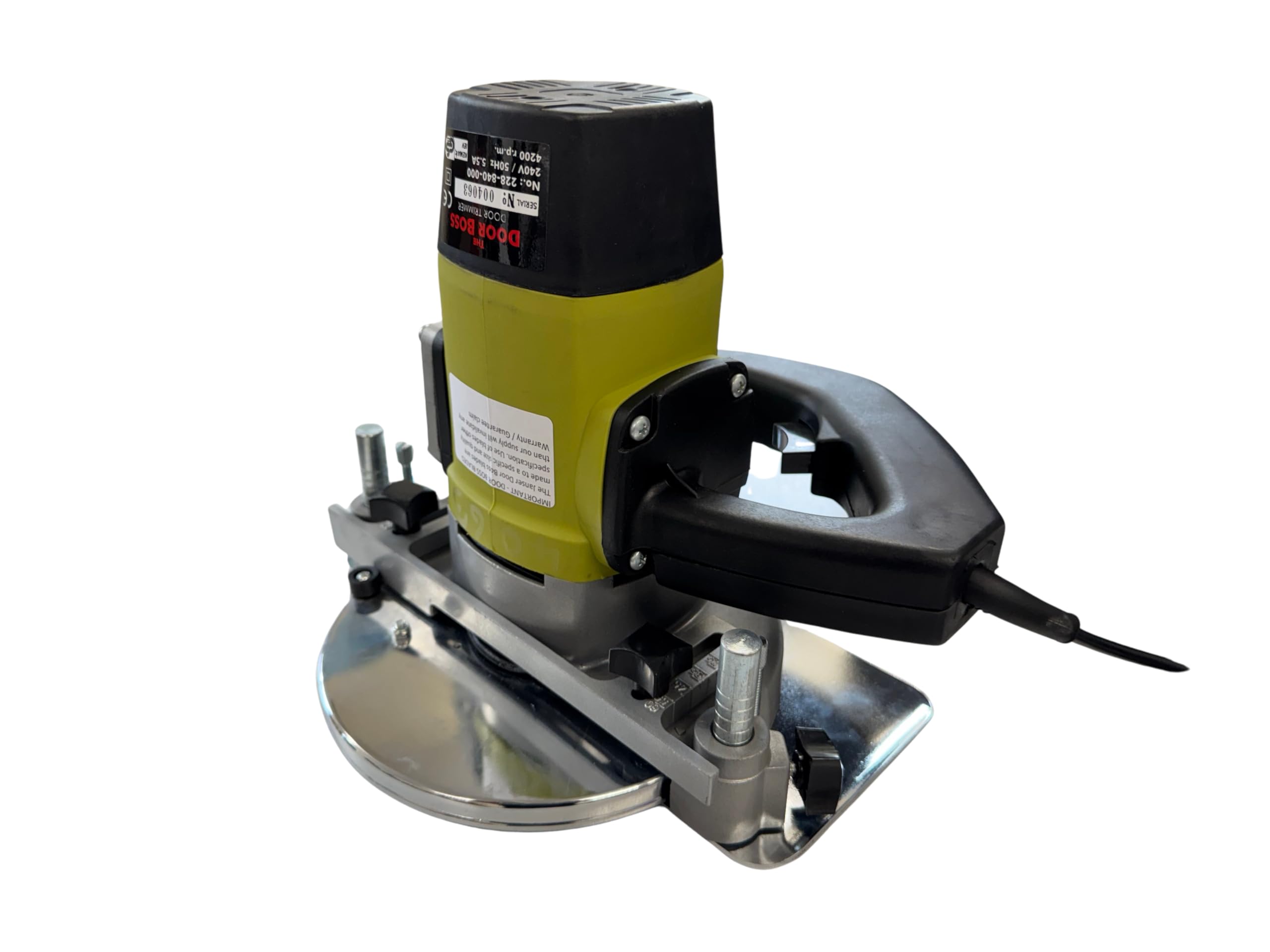 Janser Door Boss Door Trimming Saw 230v : Amazon.co.uk: DIY & Tools