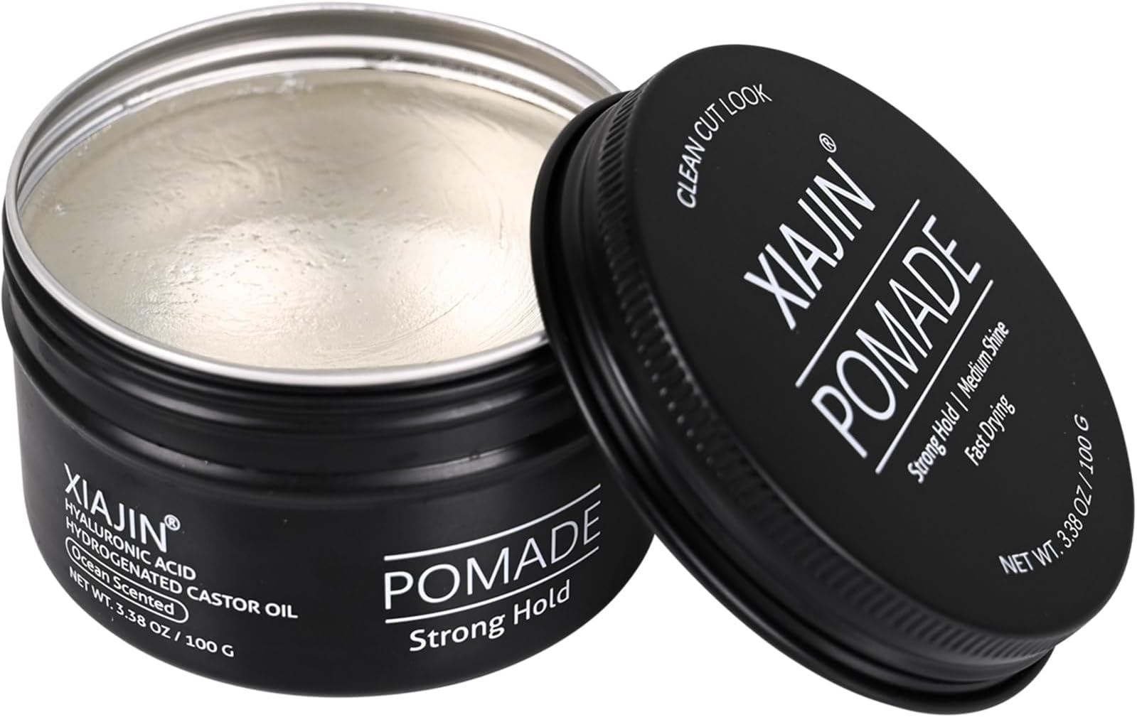 Amazon.com: XIAJIN Pomade for Men, Natural Ocean Scented Pomade, Strong ...