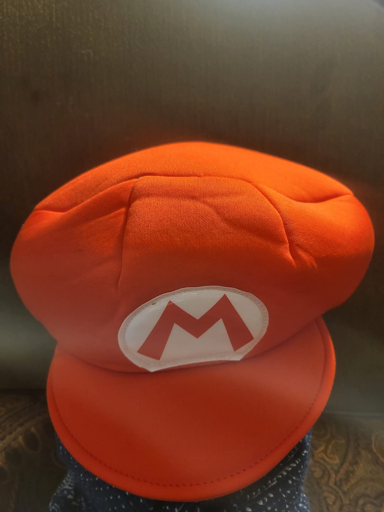 Amazon.com: Nintendo Super Mario Brothers Mario Child Hat, One Size ...
